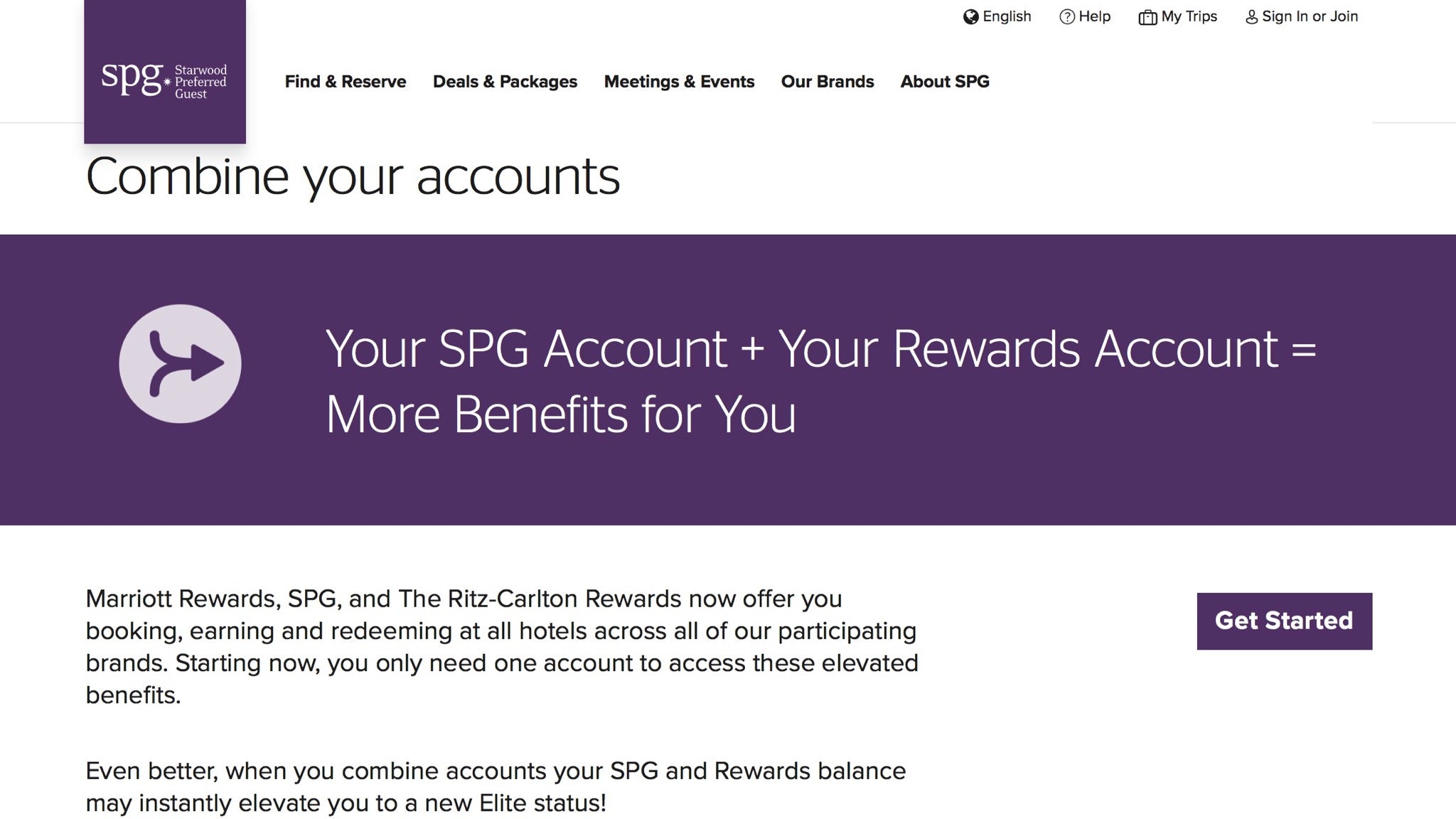 Cómo combinar sus cuentas Marriott y SPG - Viajerononstop.com