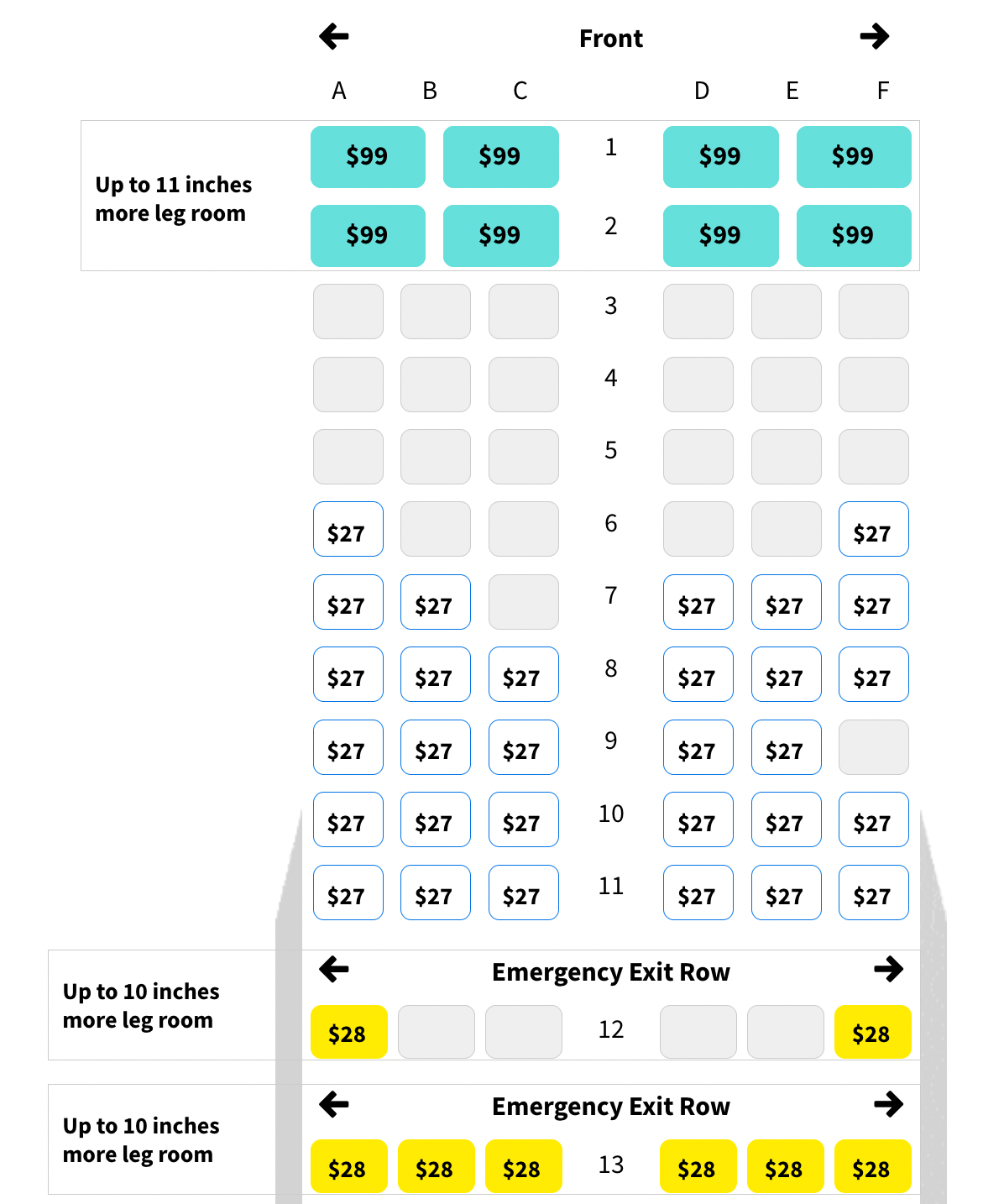 Cómo mejorar su asiento en Spirit Airlines - Viajerononstop.com